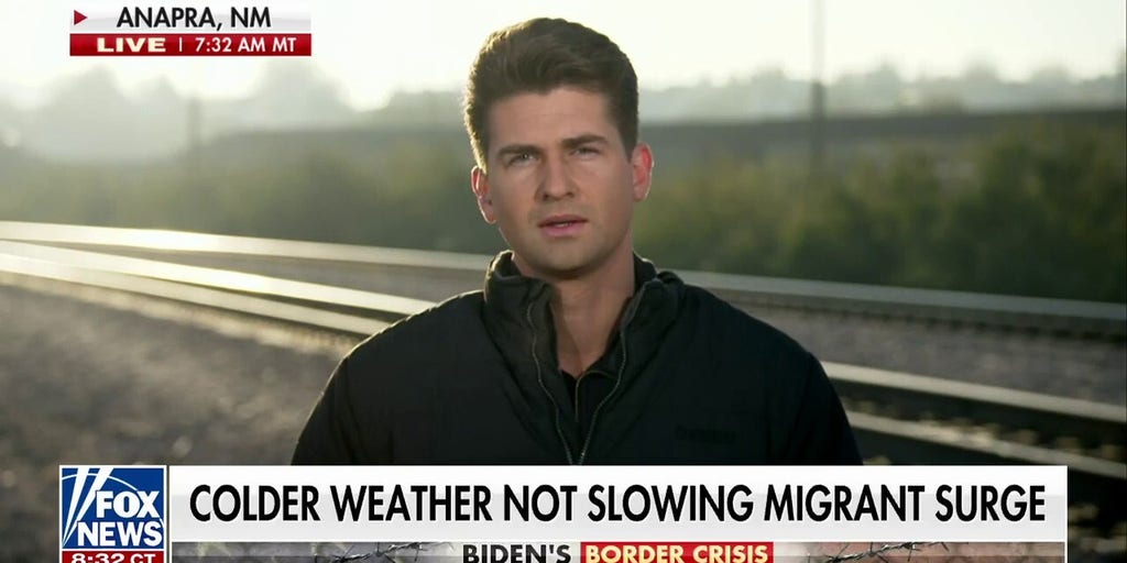 Bill Melugin Reports New Footage Of Migrants Crossing Southern Border