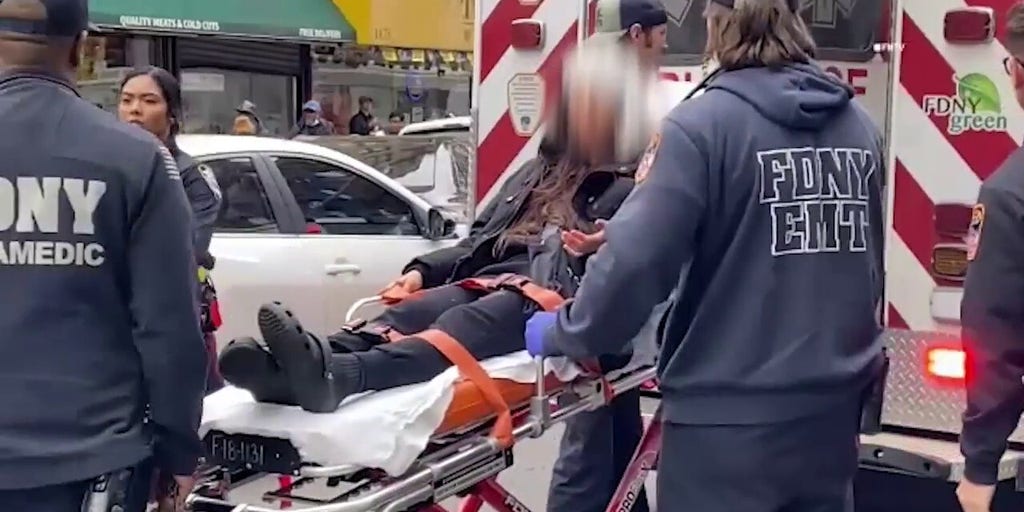 Man arrested for assault on 11-year-old girl near NYC subway station | Fox News Video