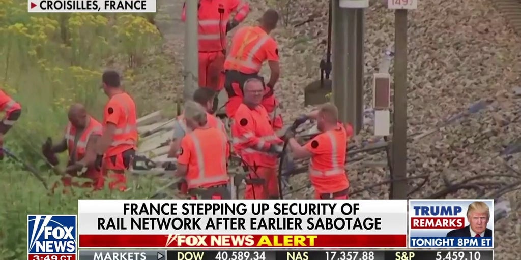 French rail network attacks disrupt travel for Paris Olympics | Fox ...