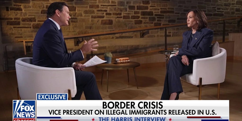 Kamala Harris pressed on the border: 'Our focus has been on fixing a ...