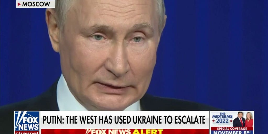 Putin Blames The Us For Escalations In Ukraine War Fox News Video