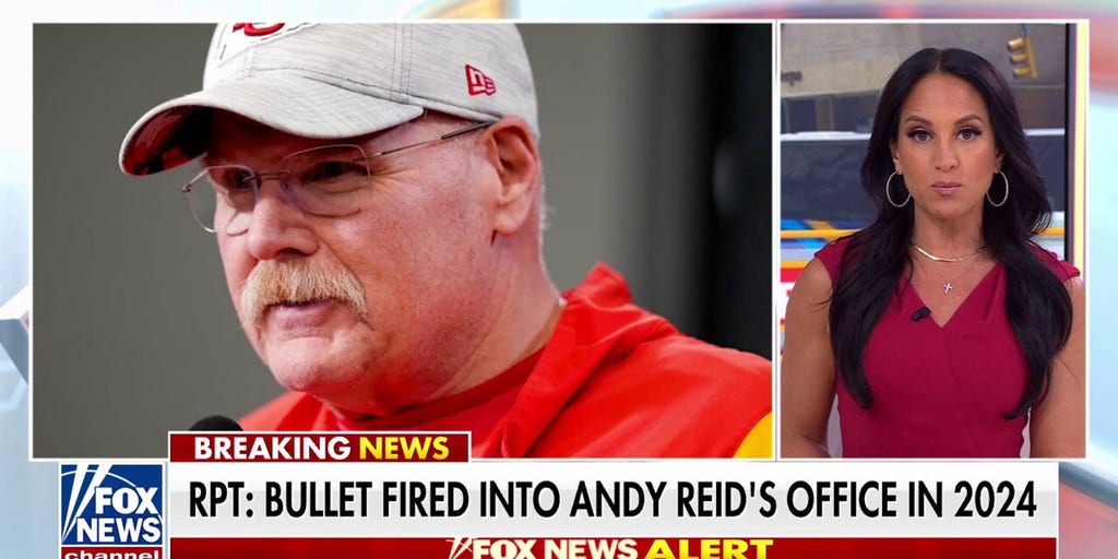 Bullet fired into Andy Reid's office in 2024, new report reveals | Fox ...