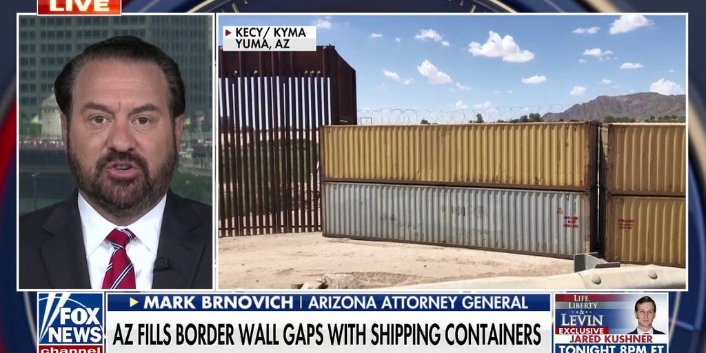 Arizona uses shipping containers to fill in border wall gaps: 'Federal ...