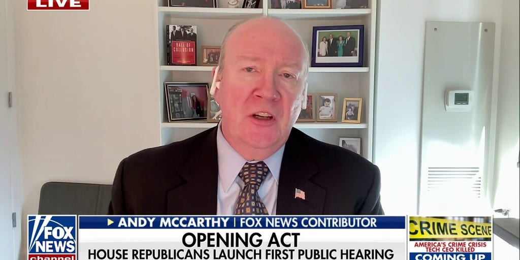 Andy McCarthy on Biden impeachment inquiry: It's 'astonishing' what has ...