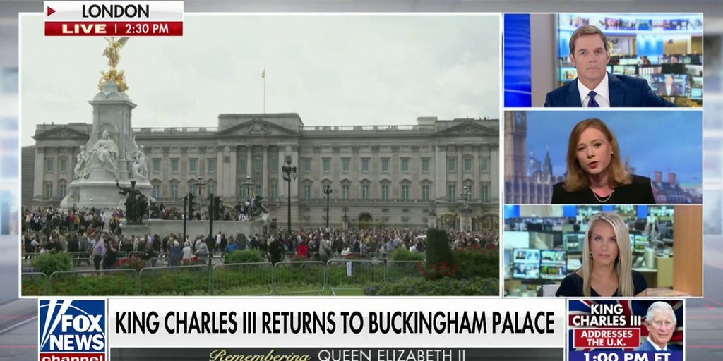 Charles becomes next British monarch, returns to Buckingham Palace ...