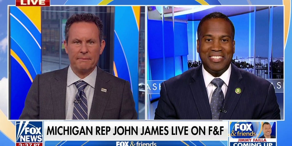 Rep. John James rips Biden's 'terrible record' after re-election bid ...