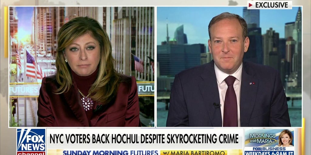 Lee Zeldin insists Gov. Kathy Hochul needs to 'step in and crack down' on crime | Fox News Video
