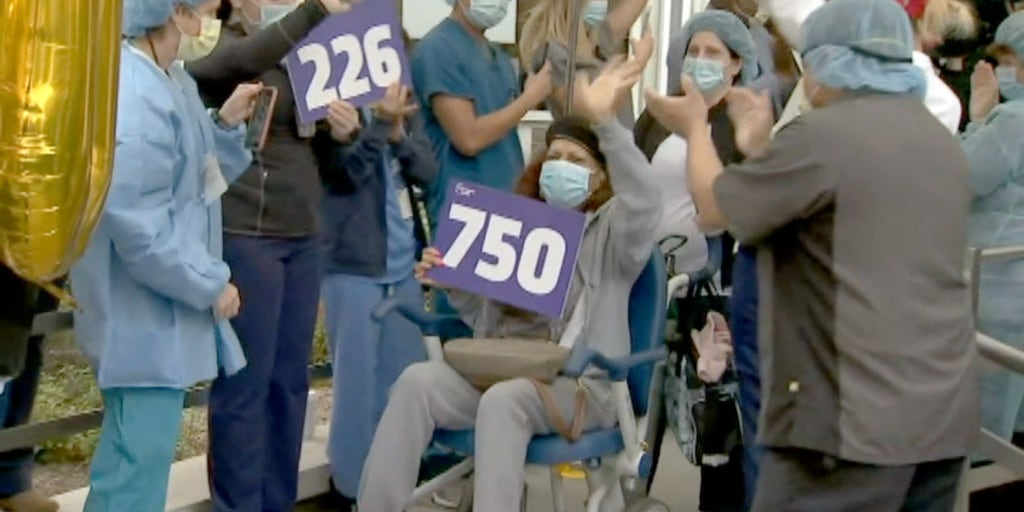 New York hospital celebrates milestone in fight against COVID-19 | Fox ...