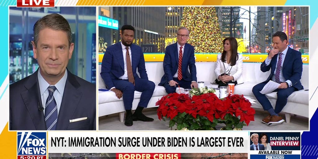 'Amazing!': NY Times reports Biden migrant surge was largest ever | Fox ...
