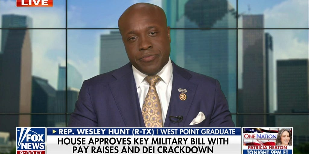 DEI should stand for ‘destroying enemy insurgence’: Rep. Wesley Hunt ...