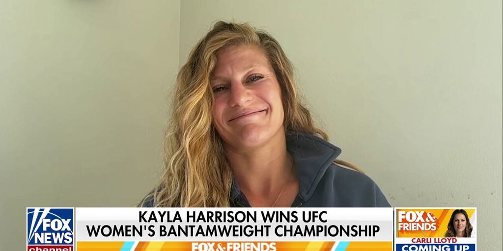 UFC champ Kayla Harrison recounts 'surreal moment' of meeting Trump ...