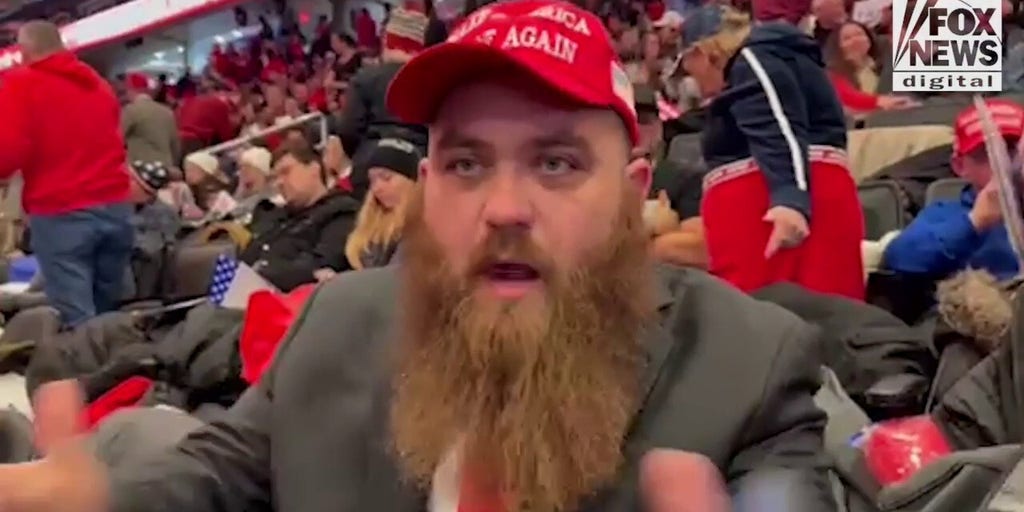 Trump supporters endured hours of punishing weather for a chance to ...