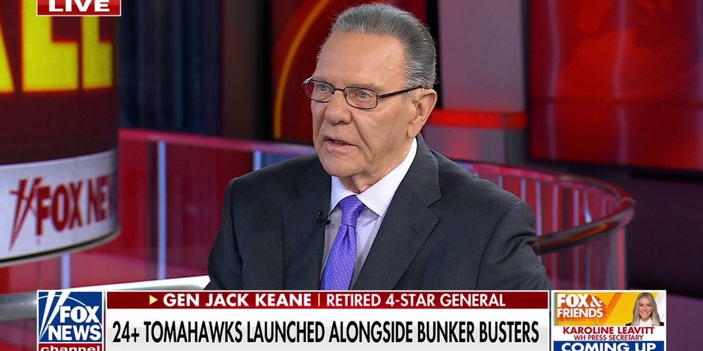 Jack Keane lays out Iran's options moving forward following US strikes ...