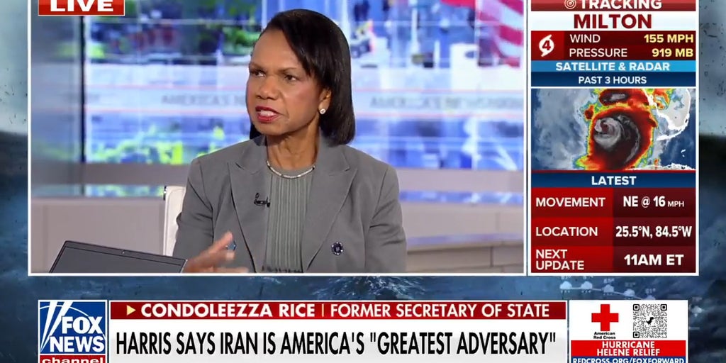 Condoleezza Rice doubles down on Iran being a US adversary: 'Plenty of ...