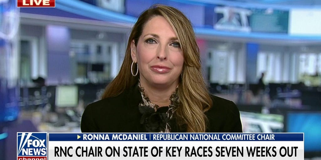 RNC chair Ronna McDaniel ‘optimistic’ about Republicans' chances in the ...