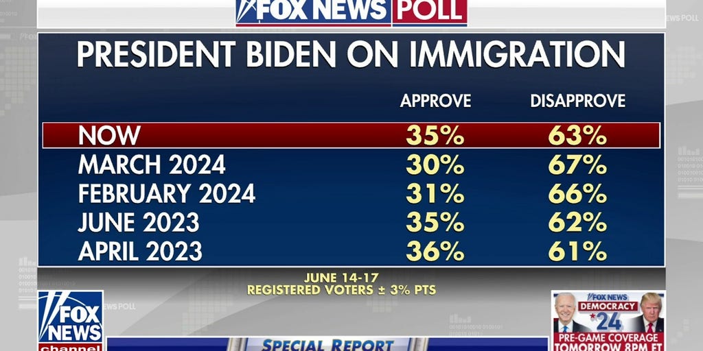 Is President Biden vulnerable on immigration? | Fox News Video