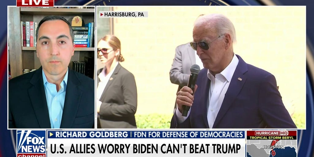 Our enemies are 'salivating' over idea Biden needs an earlier bedtime: Richard Goldberg | Fox ...