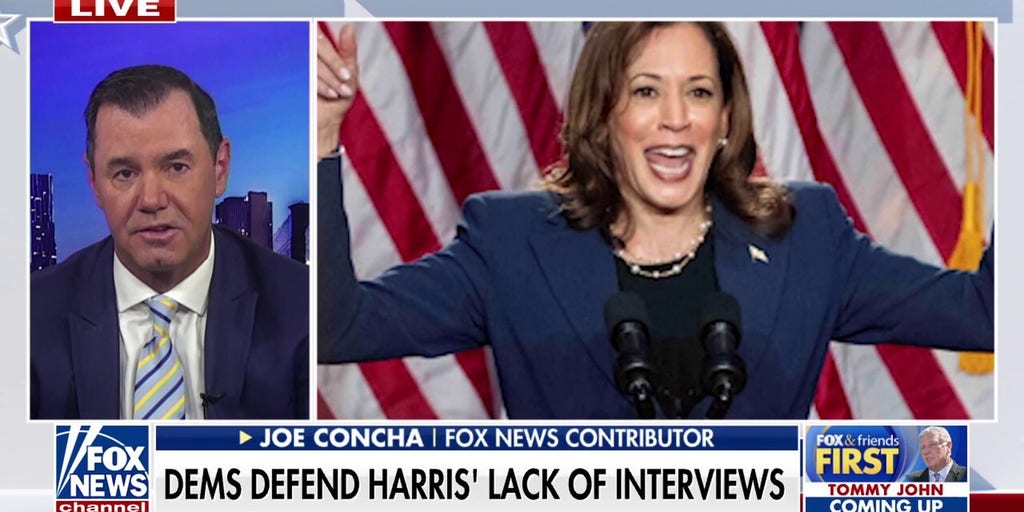 Media calling out Harris' lack of interviews is 'rubber meets the road ...