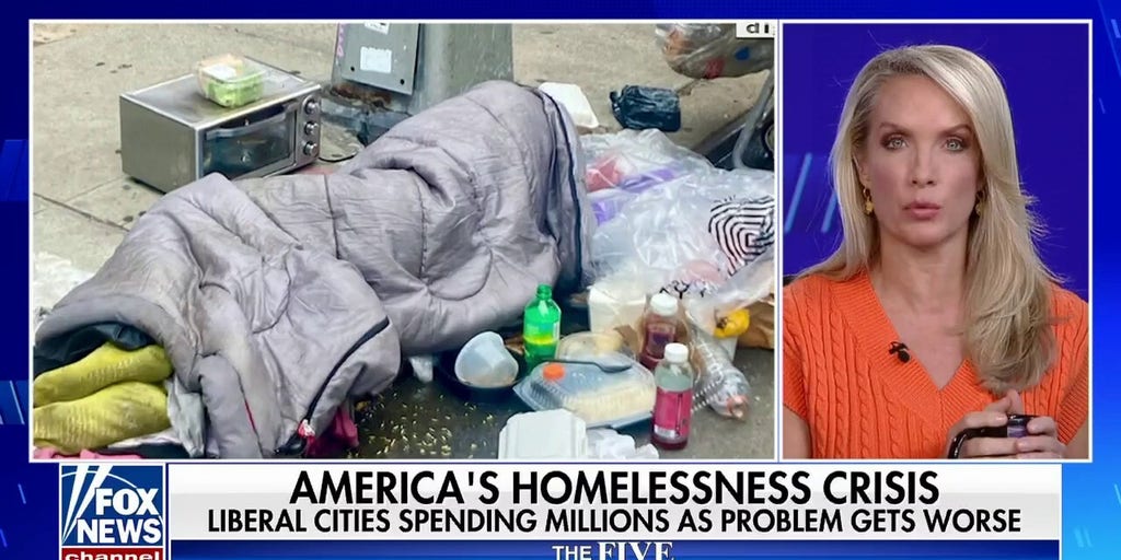 'The Five' react to the homelessness crisis getting worse in liberal ...