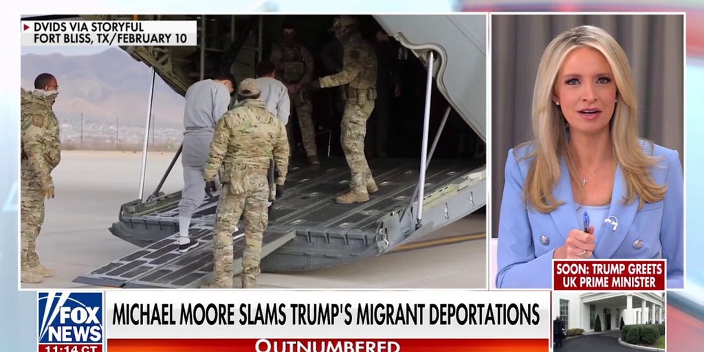 Liberal filmmaker Michael Moore criticizes Trump's migrant deportation ...