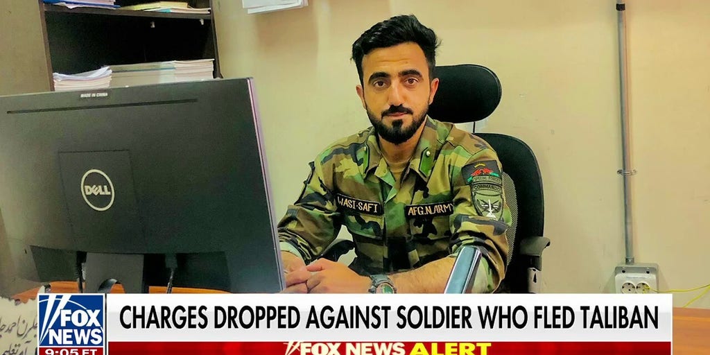 Charges dropped against US-trained Afghan solider who escaped Taliban ... Charges dropped against US-trained Afghan solider who escaped Taliban ...