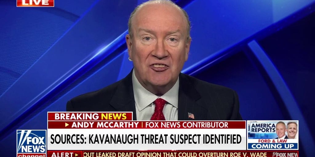 Andy McCarthy calls out hypocrisy on Jan 6. riot vs SCOTUS protests ...