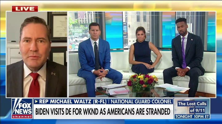 Rep. Waltz rips Biden: 'The evacuation's not over, Mr. President' | Fox ... Rep. Waltz rips Biden: 'The evacuation's not over, Mr. President' | Fox ...
