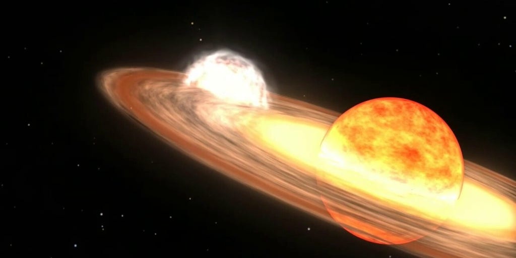 NASA's animation of a nova | Fox News Video