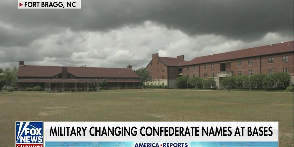 Military changing confederate names at bases | Fox News Video
