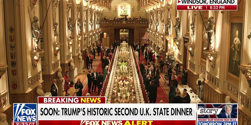 Guest list, menu revealed for Trump's UK state dinner | Fox News Video