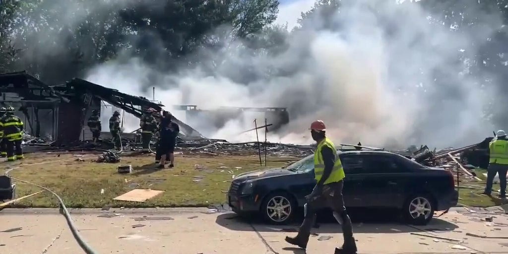 Video shows aftermath of St. Louis County home explosion that damaged ...