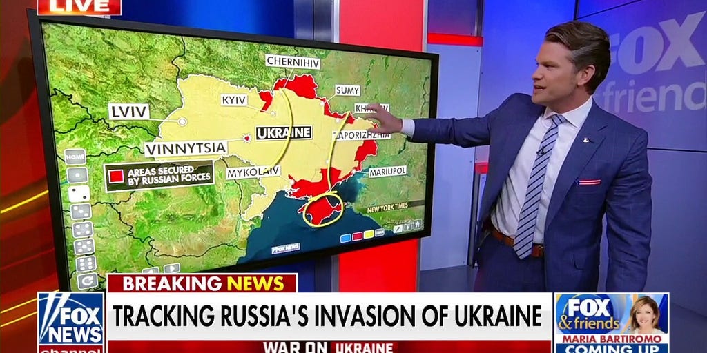 Hegseth tracking Russia-Ukraine latest: This shows how the Russian ...