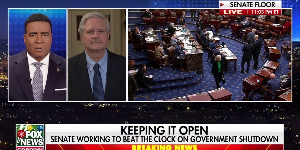GOP senator on the Senate working to beat the clock on a government shutdown | Fox News Video