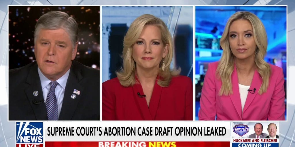 Kayleigh McEnany reacts to report of leaked Roe v. Wade draft from ...