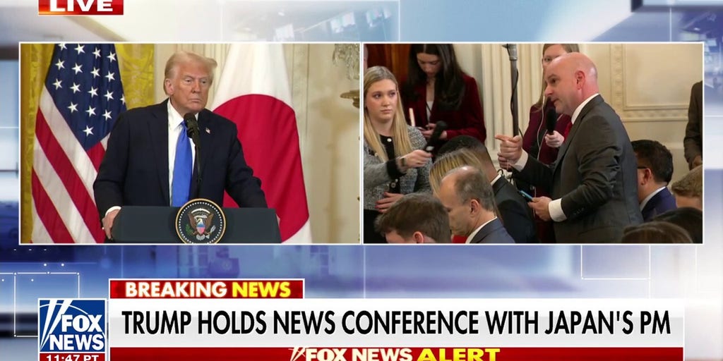 President Trump addresses Japanese investment in U.S. Steel | Fox News ...
