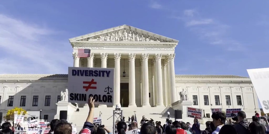 Asian American groups rally before the Supreme Court to protest ...
