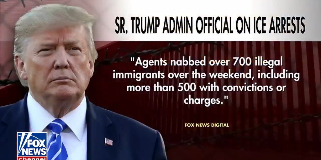 ICE arrests more than 500 migrants with criminal records | Fox News Video