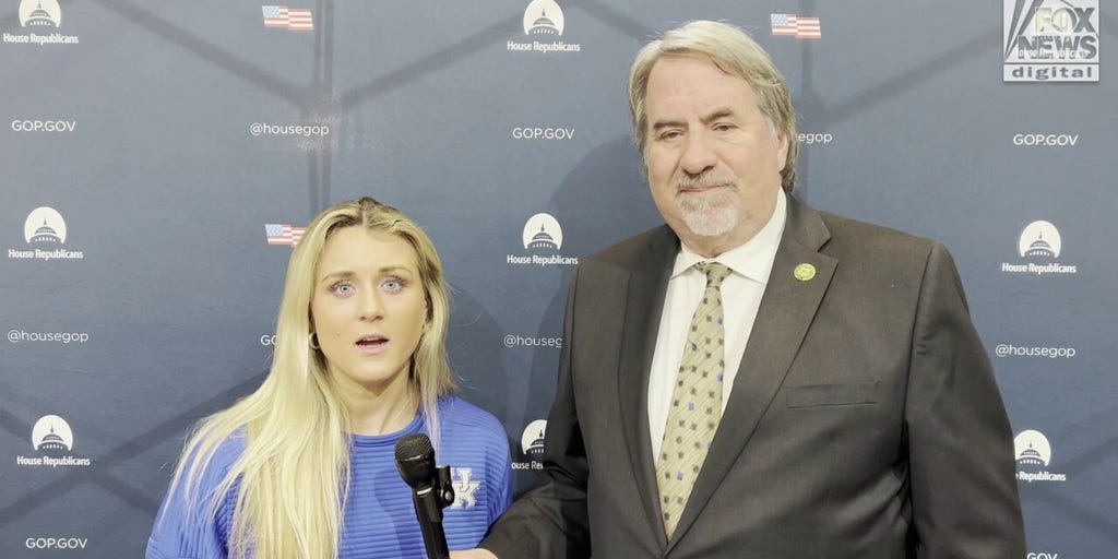 Swimming star Riley Gaines and Rep. LaMalfa warn of growing 'gender ...