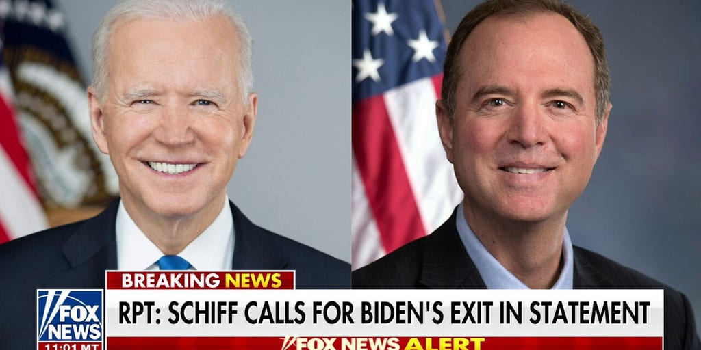 Schiff calls on Biden to drop out: Report | Fox News Video