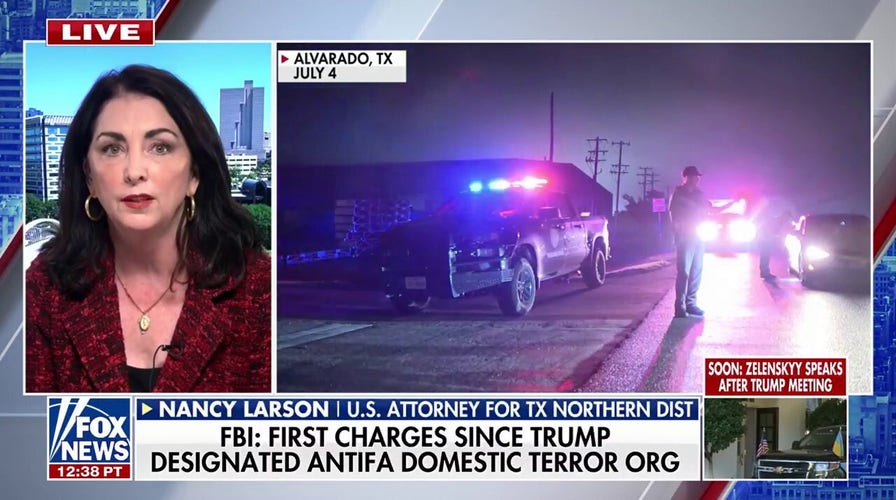 Two Texas ICE attack suspects charged with aiding Antifa | Fox News Video