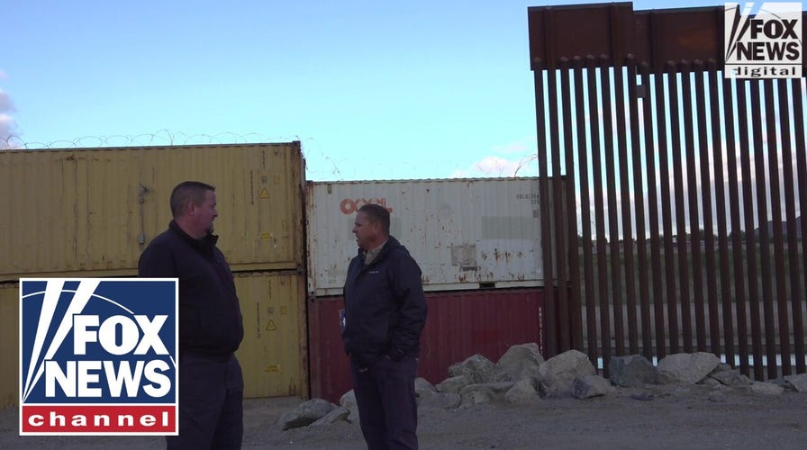 Biden's failed border policies forced Arizona to build container wall ... Biden's failed border policies forced Arizona to build container wall ...