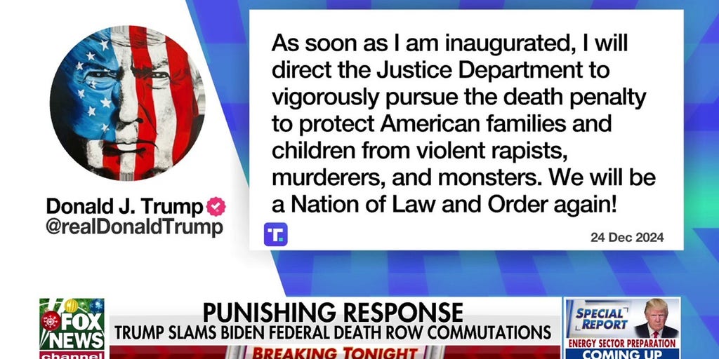 Trump rips Biden’s death row commutations | Fox News Video