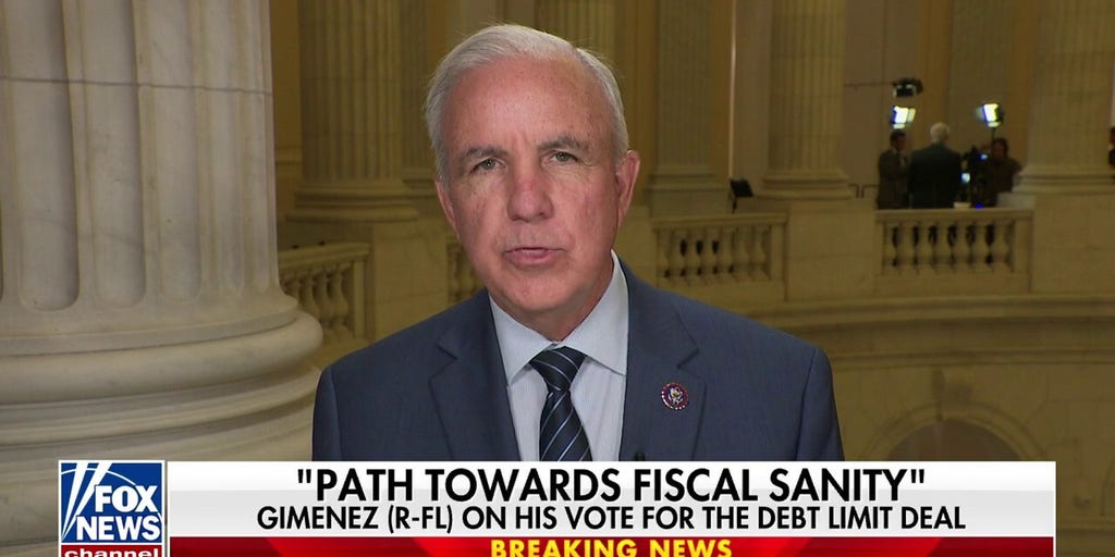I’m proud of the efforts of our negotiators: Rep. Carlos Gimenez | Fox ...