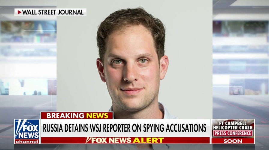Russia Detainment Of Wall Street Journal Reporter On Spying Charges