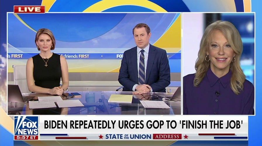 Kellyanne Conway Hammers Biden For Divisive Sotu Address He Was