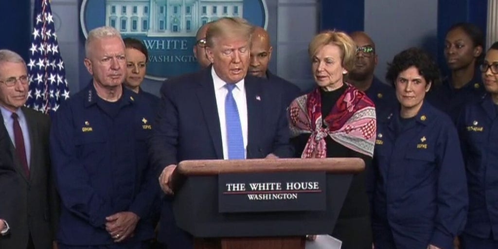 President Trump coronavirus update from DC | Fox News Video