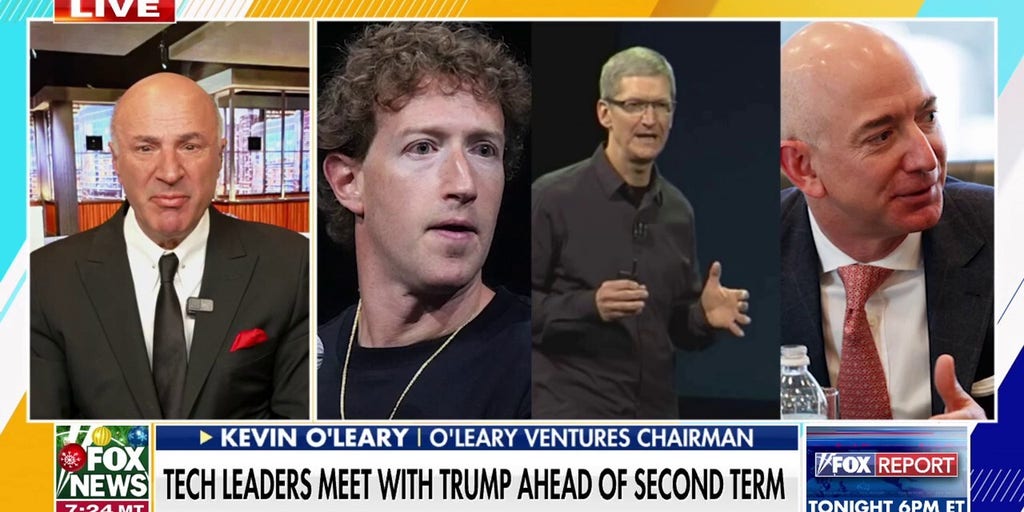 Major tech CEOs meet with Trump ahead of second term | Fox News Video
