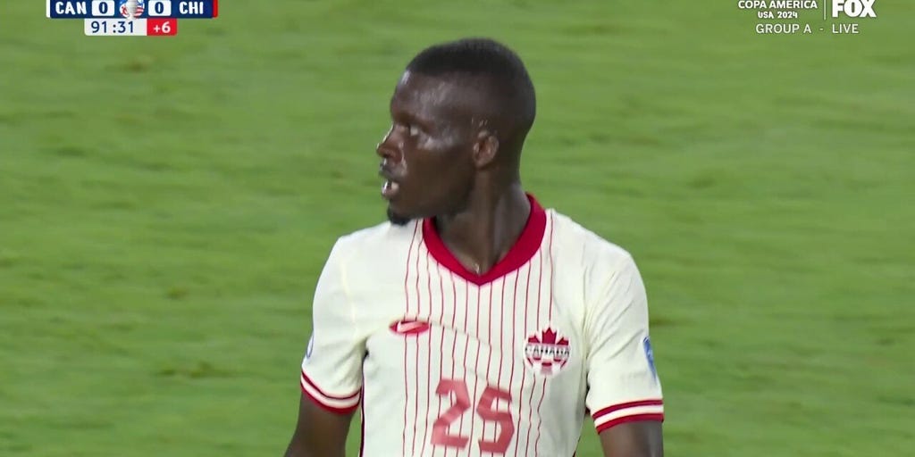 Tani Oluwaseyi's goal for Canada is ruled offsides | Copa América 2024 ...