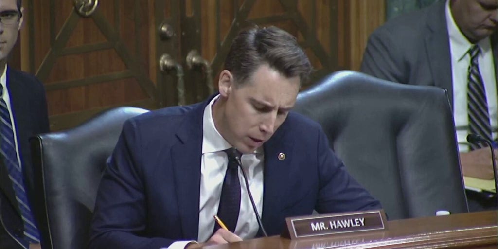 Sen. Josh Hawley grills Biden judicial nominee | Fox News Video