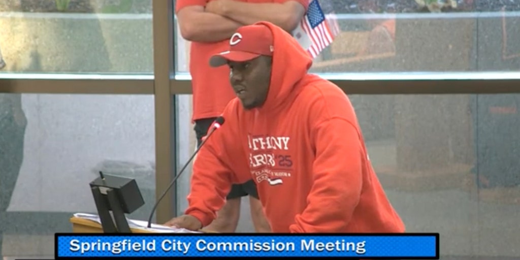 Residents of Springfield, Ohio attend city council meeting to share ...